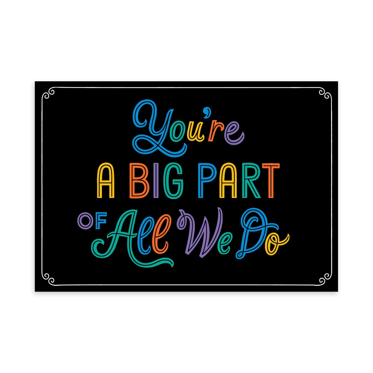 You’re a Big Part Employee Appreciation Card | Hallmark Business