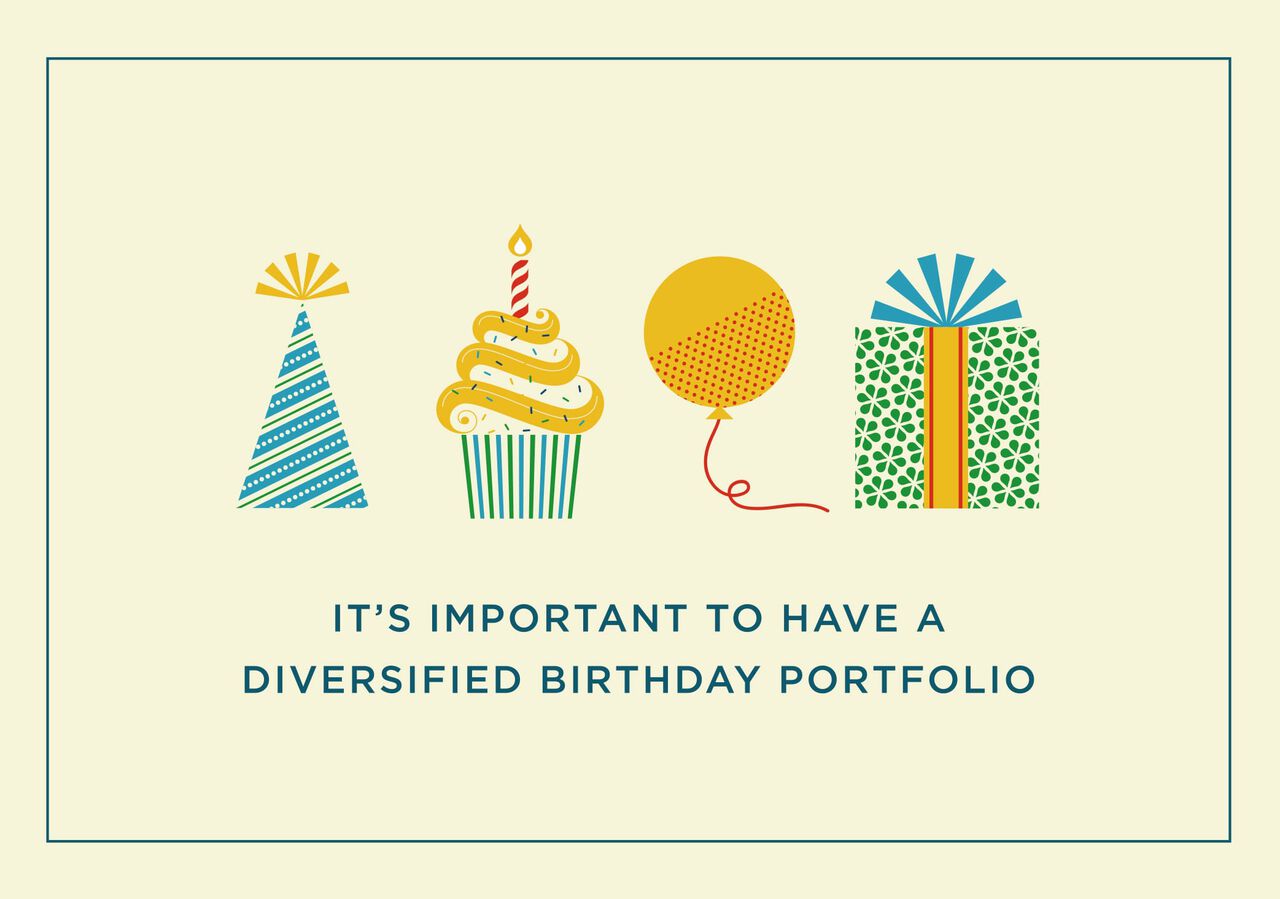 Portfolio Financial Humor Birthday Card | Hallmark Business