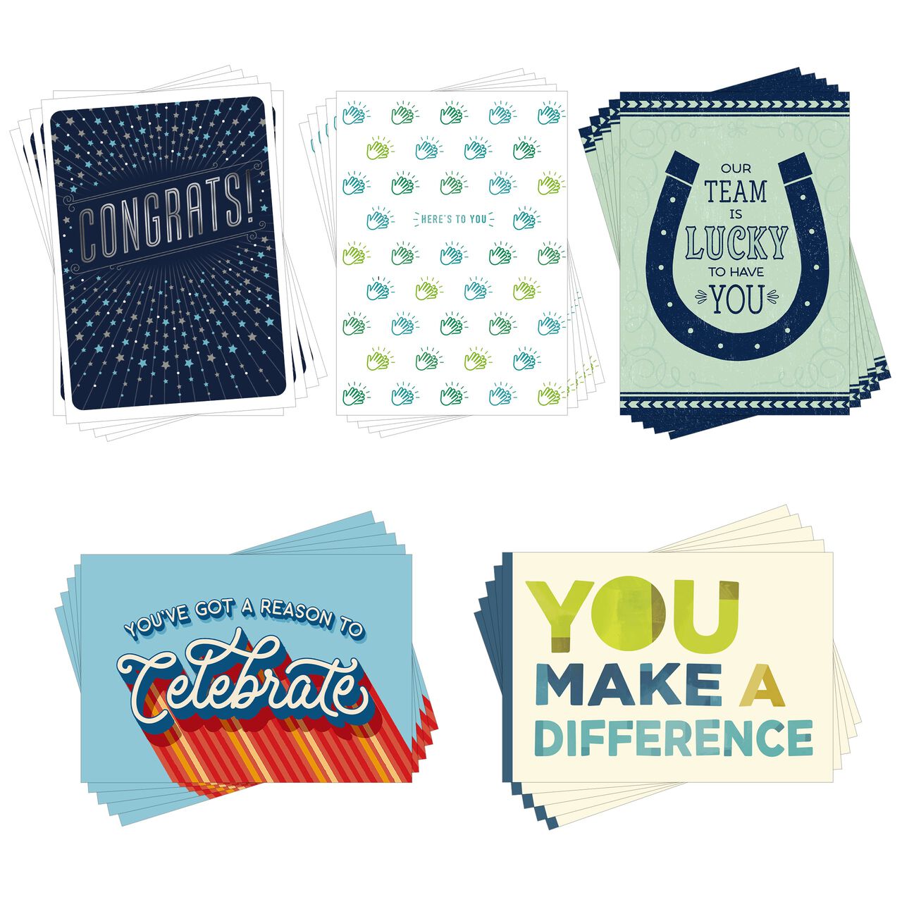 Assorted Employee Recognition Cards 25 Pack | Hallmark Business